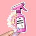 Anxiety Repellent Sticker | Mental Health | Positivity | Funny Stickers ...