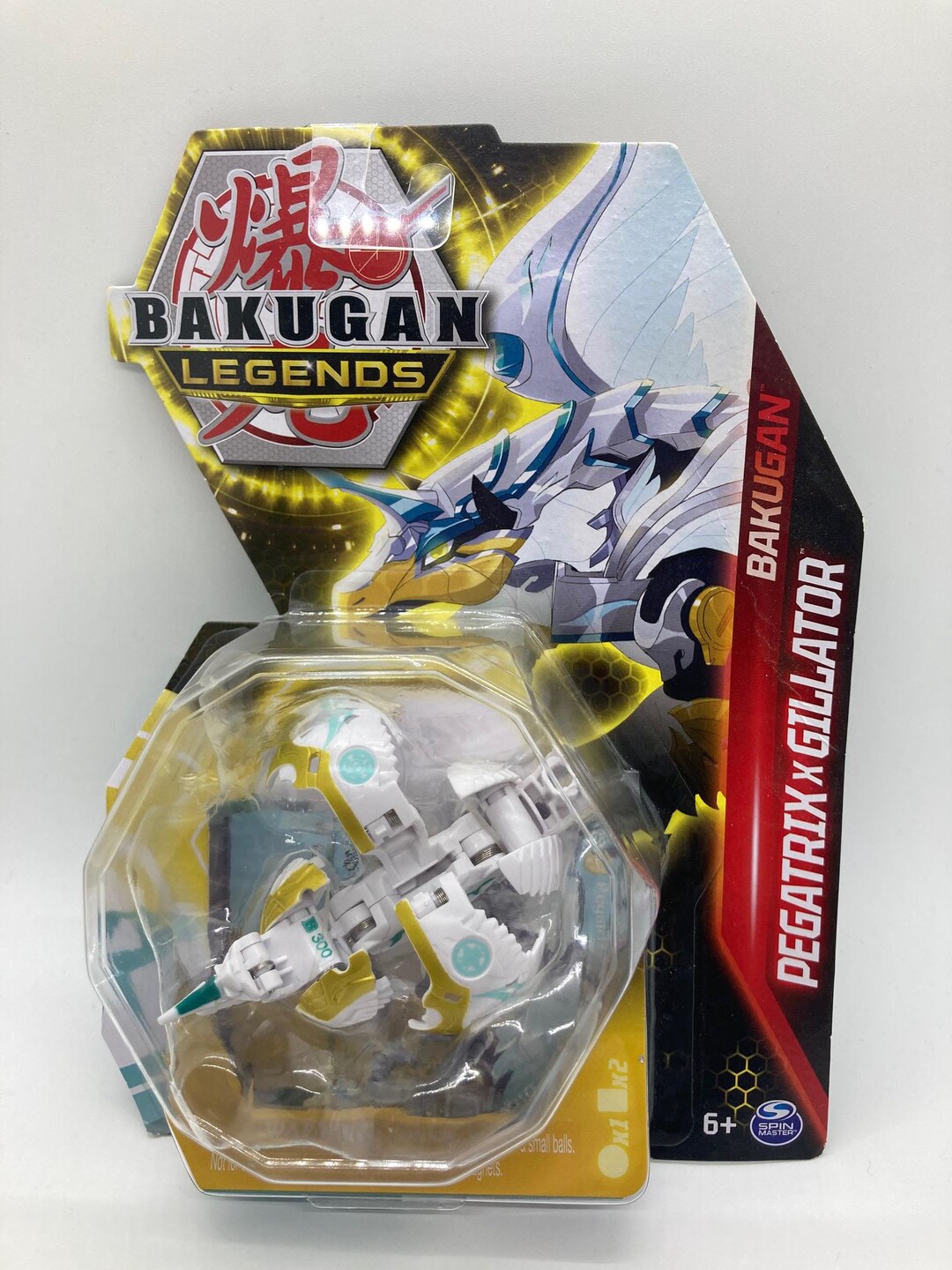Bakugan LEGENDS Pegatrix X Gillator Gold/white 2023 Spin Master - Etsy