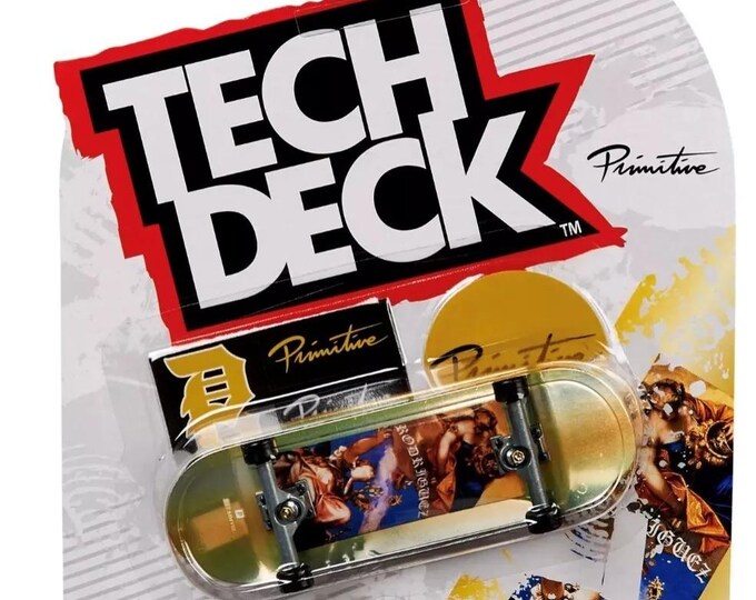TECH DECK Primitive Gold Chrome Fingerboards NEW in Box - Etsy