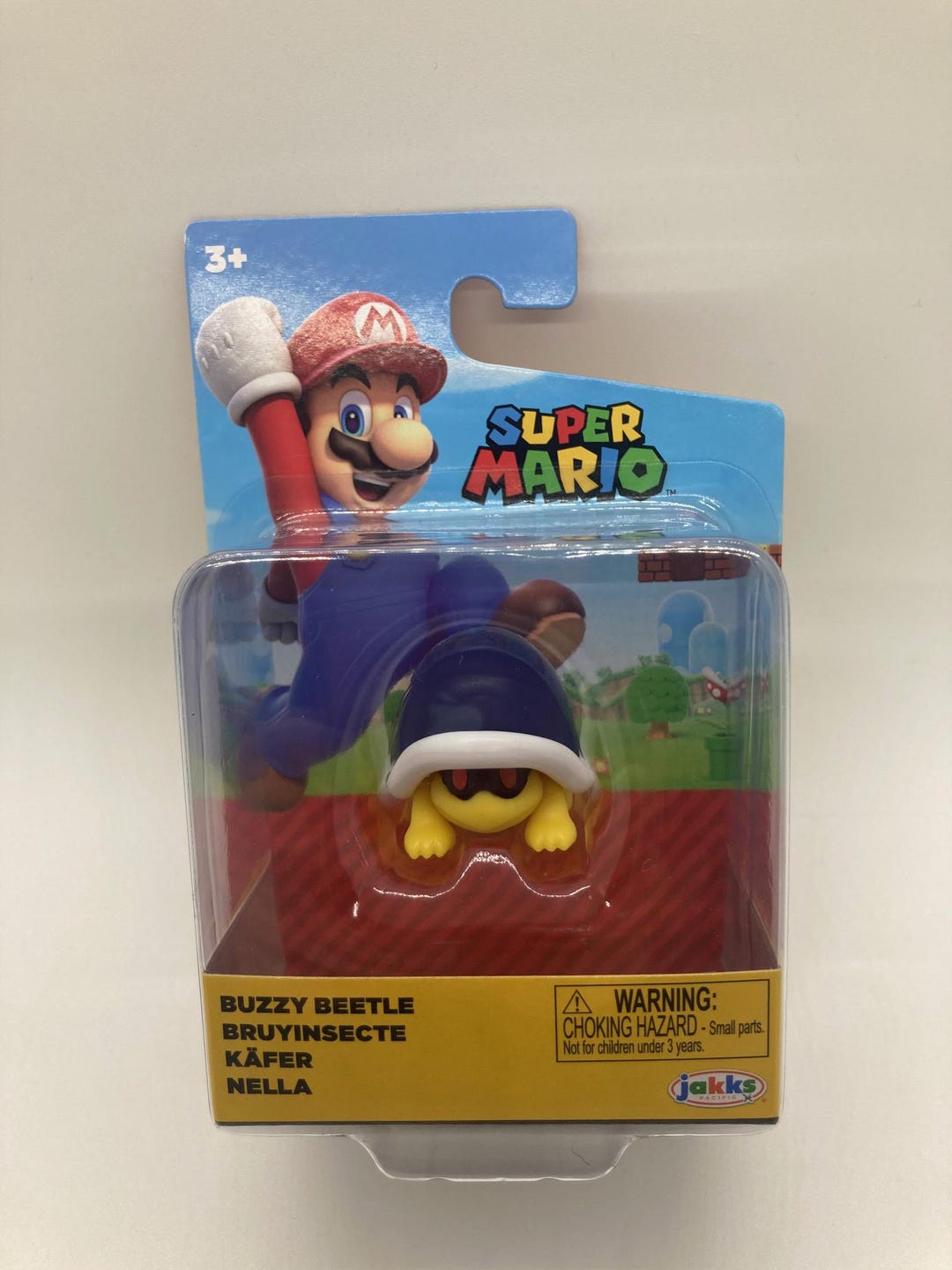 World of Nintendo Jakks Pacific Super Mario 2.5" Buzzy Beetle Figure ...