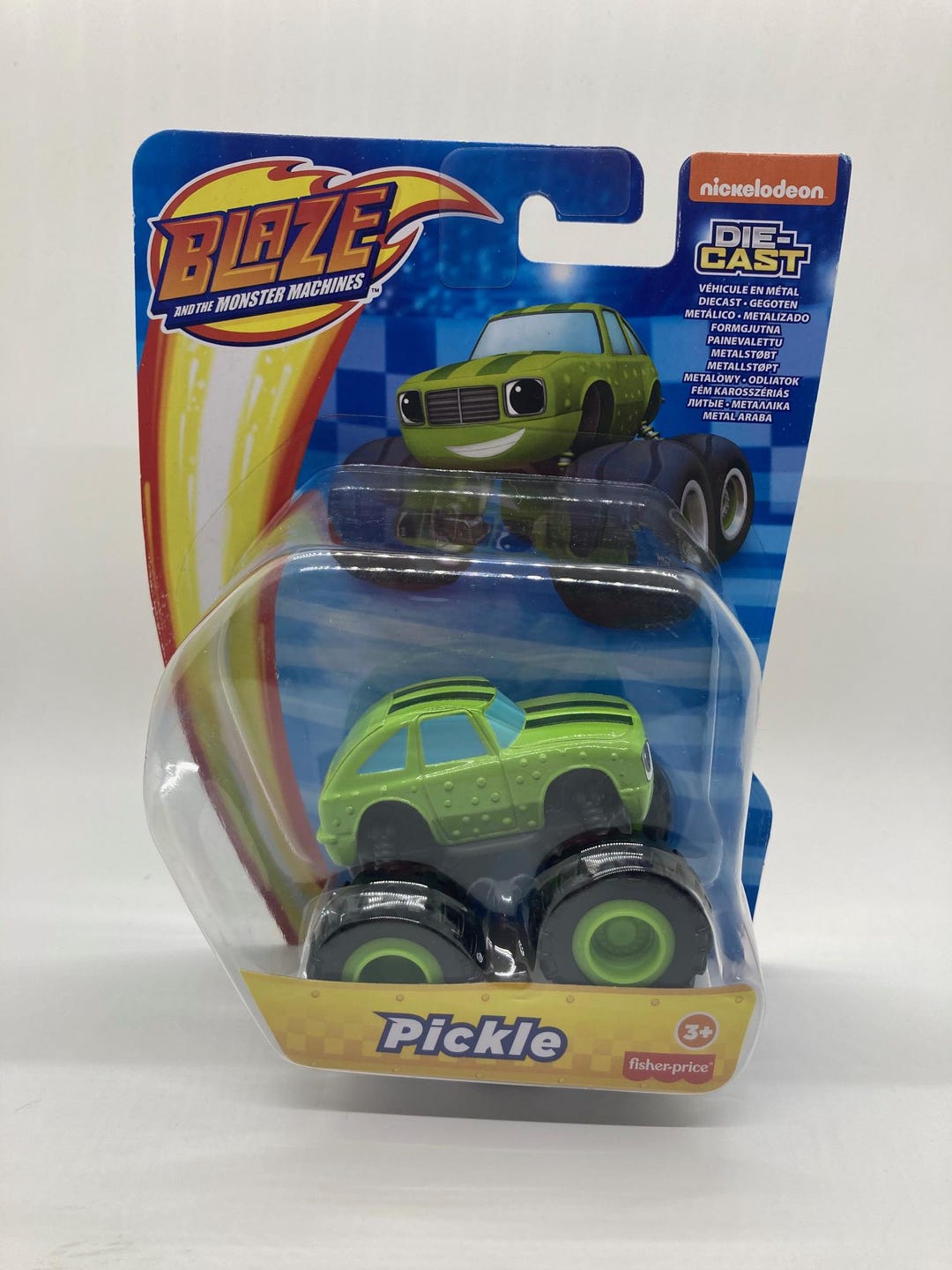 Blaze and the Monster Machines Pickle Truck Vehicle Car Toy Fisher ...