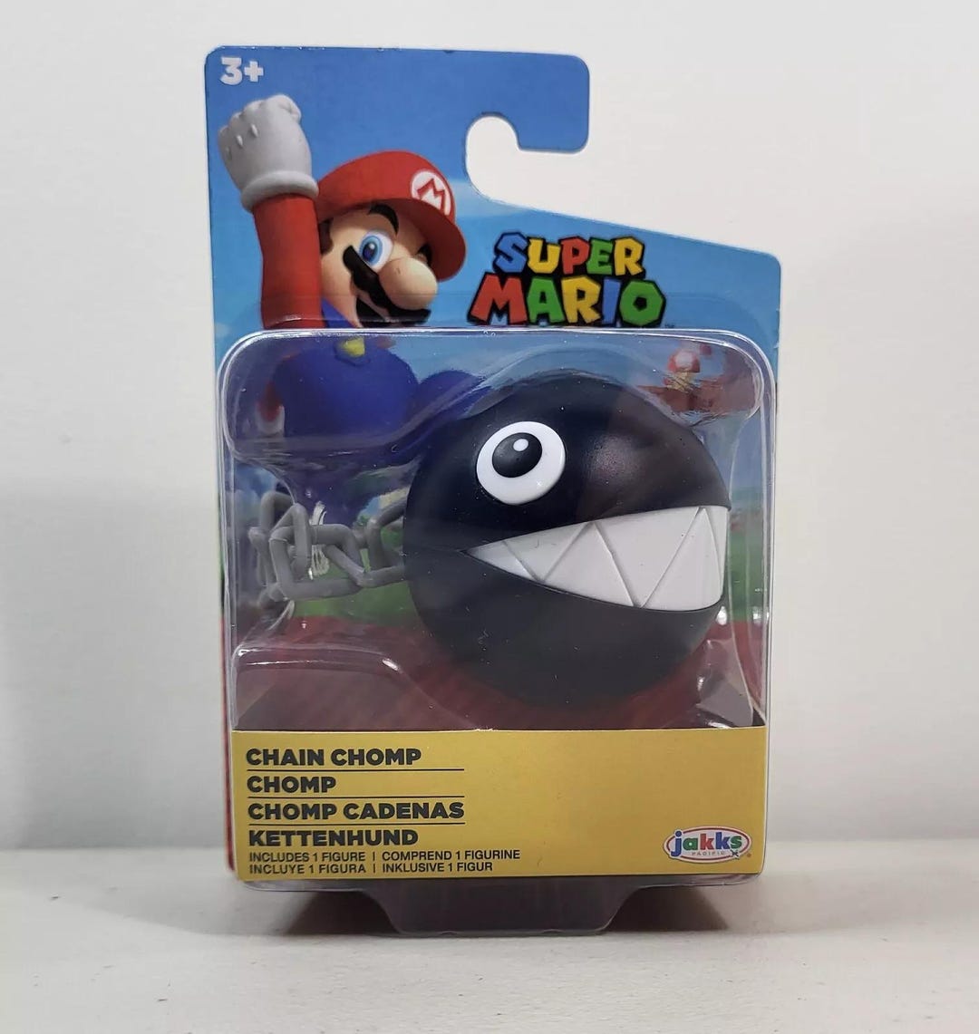 World of Nintendo Super Mario 2.5" CHAIN CHOMP Mini-figure Jakks - Etsy