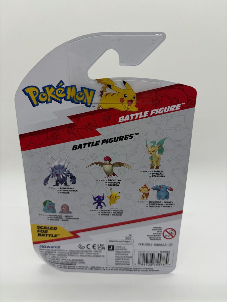 Jazwares Pokemon ANNIHILAPE Battle Action Figure NEW - Etsy