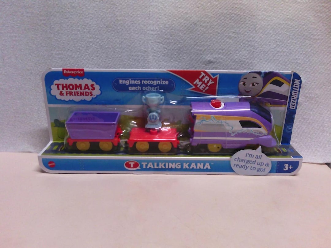 Thomas and Friends All Engines Go Trackmaster Motorized Railway Talking ...