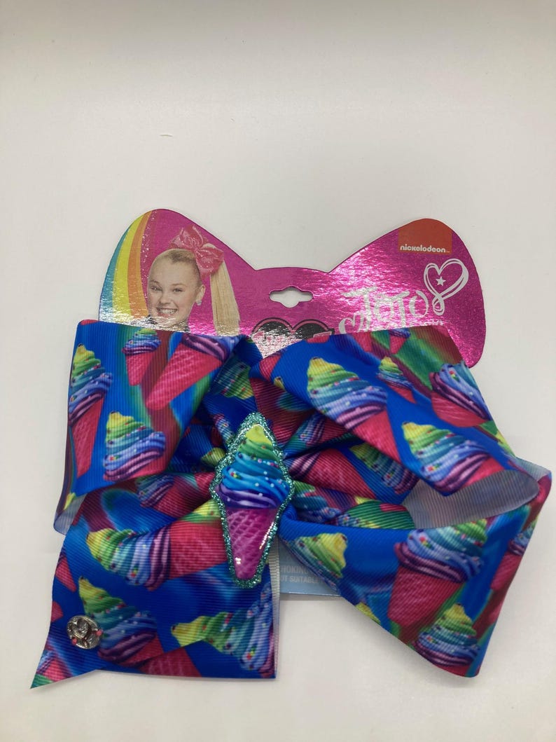 Jojo Siwa Ice Cream Bow for Hair. - NEW - Etsy