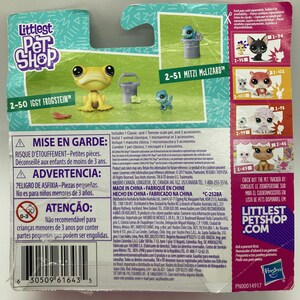 Littlest Pet Shop LPS Series 2 Iggy Frogstein & Mitzi Mclizard - Etsy