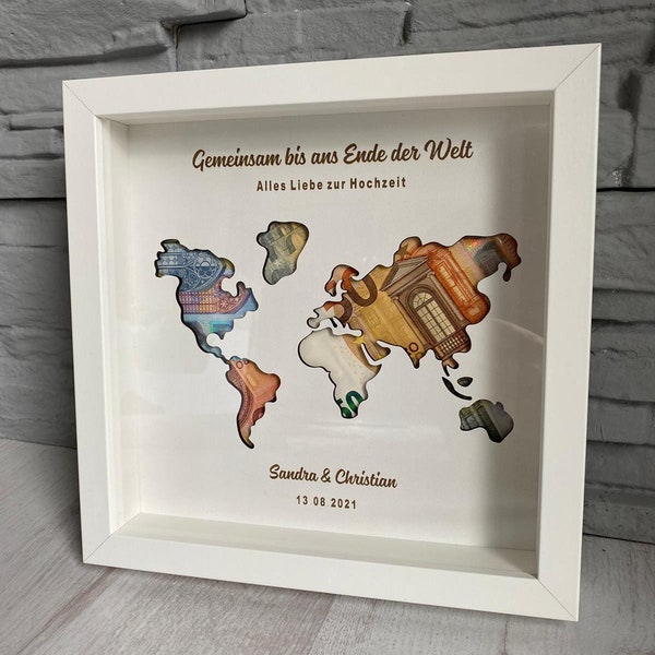 Geldgeschenk bilderrahmen - Etsy.de