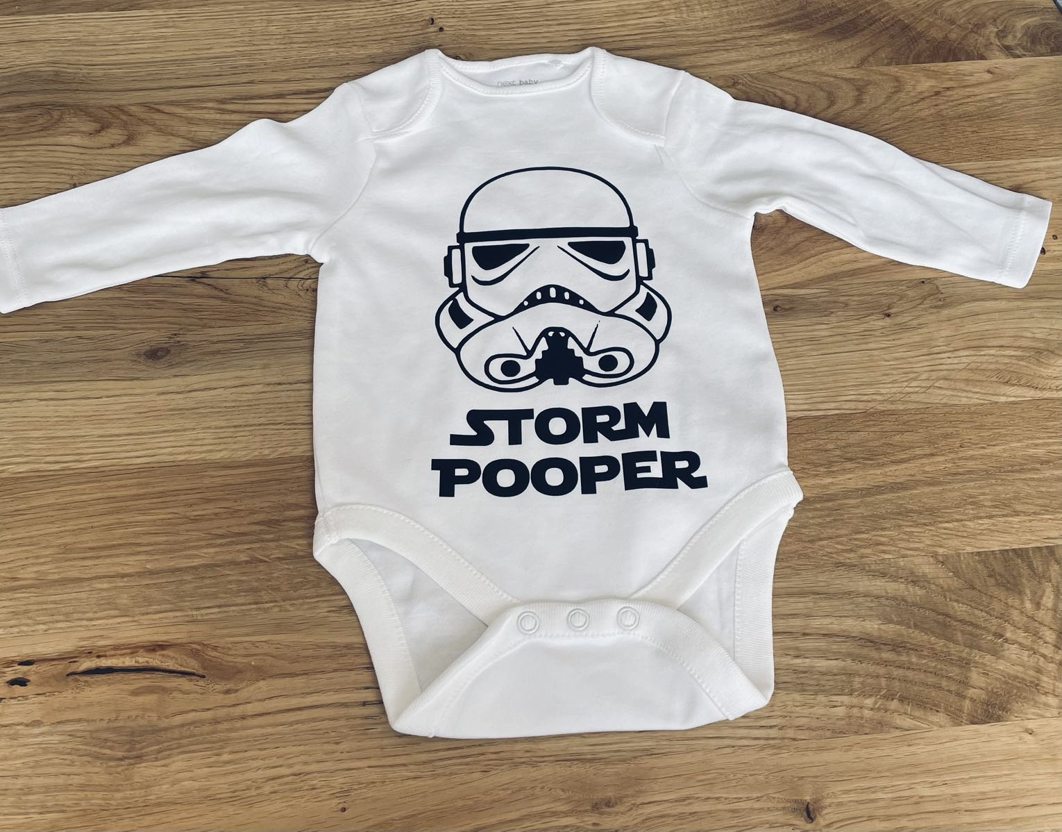 Babybody Storm Pooper the Dark Side star Wars - Etsy