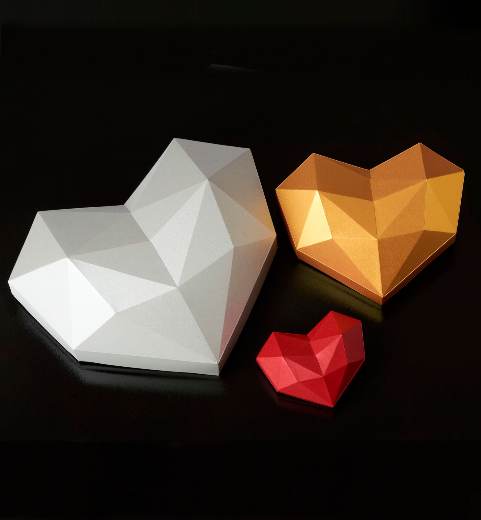 Gift Box Heart, Box Template, Papercraft, Packaging Boxes, Jewelry ...