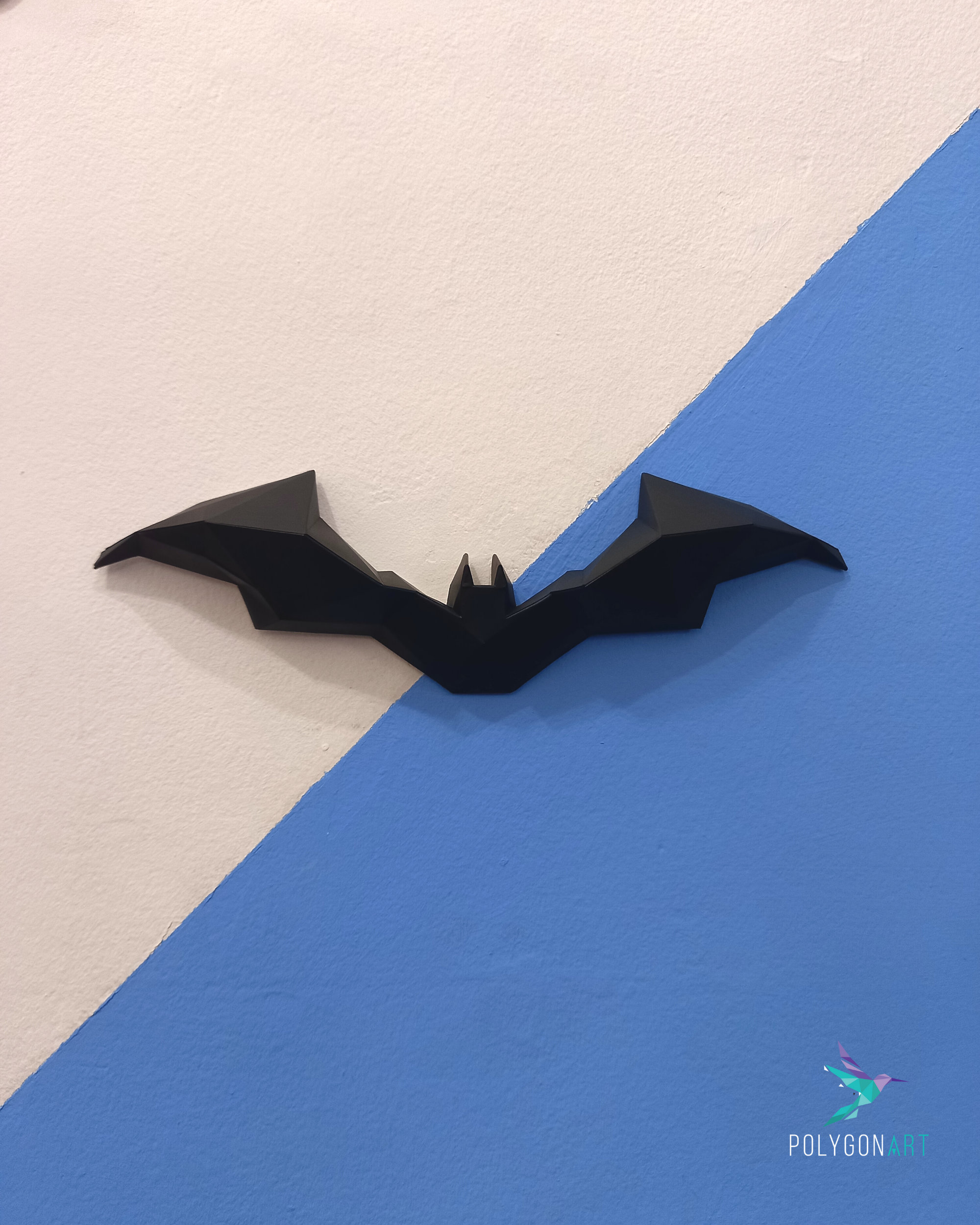 Super Hero Bat 3d Papercraft Template Decor, Digital Download Diy ...