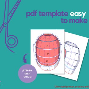 Daft Punk Mask Papercraft 3d Costume Low Poly Musical Diy Paper Craft ...