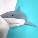 Shark Paper Craft 3d Model, Ocean Diy Animal Craft Low Poly, Sea ...