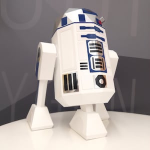 R2D2 Papercraft 3d Diy Star Wars Template Paper Craft Starwars 3d ...
