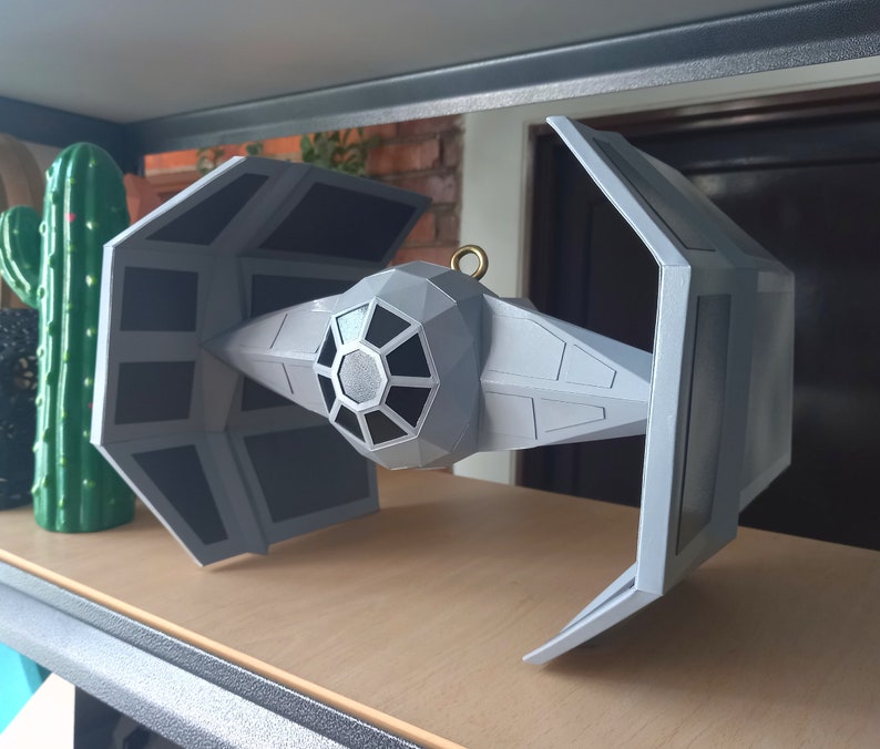 Tie Fighter Papercraft, Star Wars Template, Diy Star Wars, Paper Craft ...