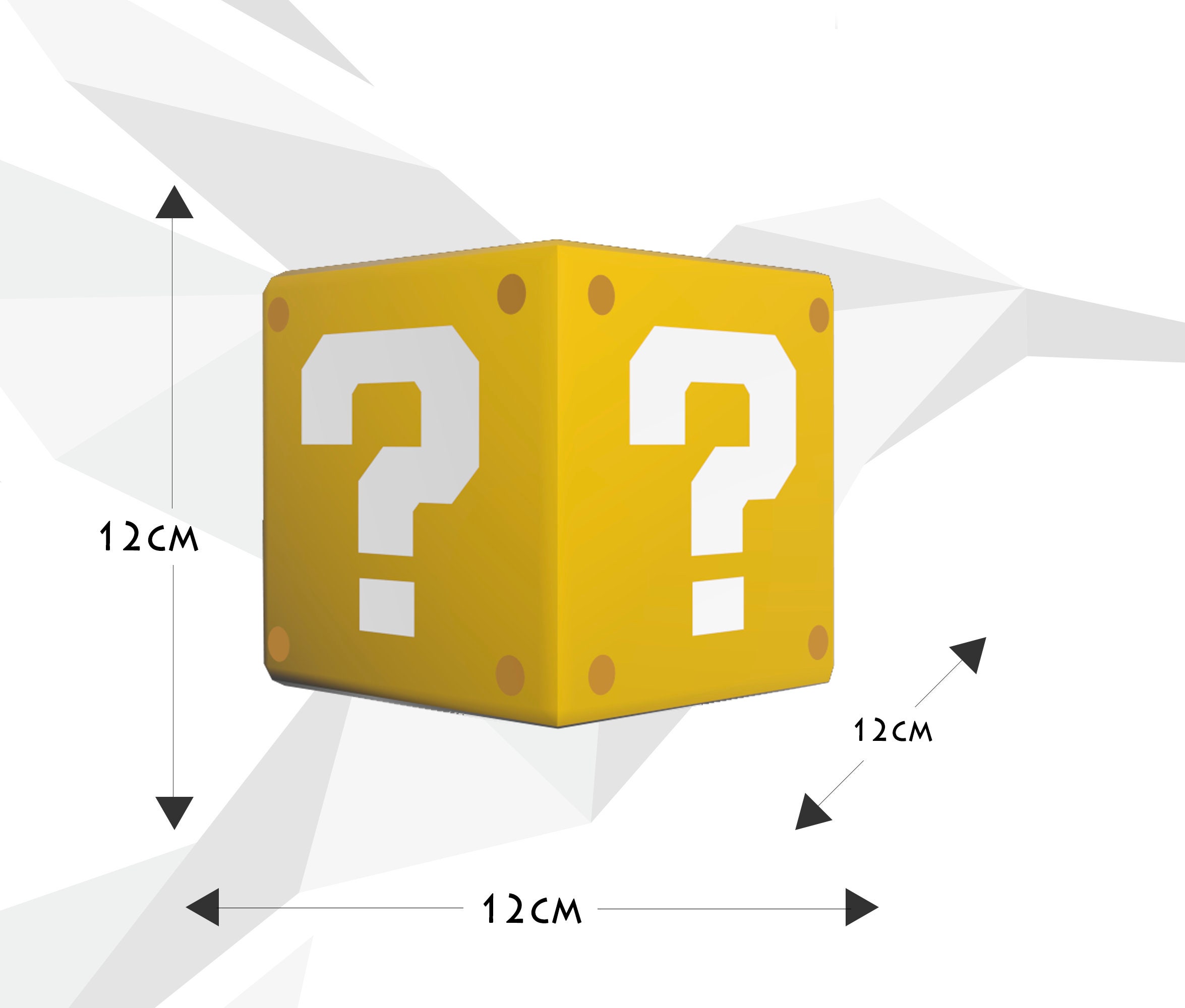 Cubo 3d Super Mario Bros Papercraft Mystery Cube Diy Pdf - Etsy Australia