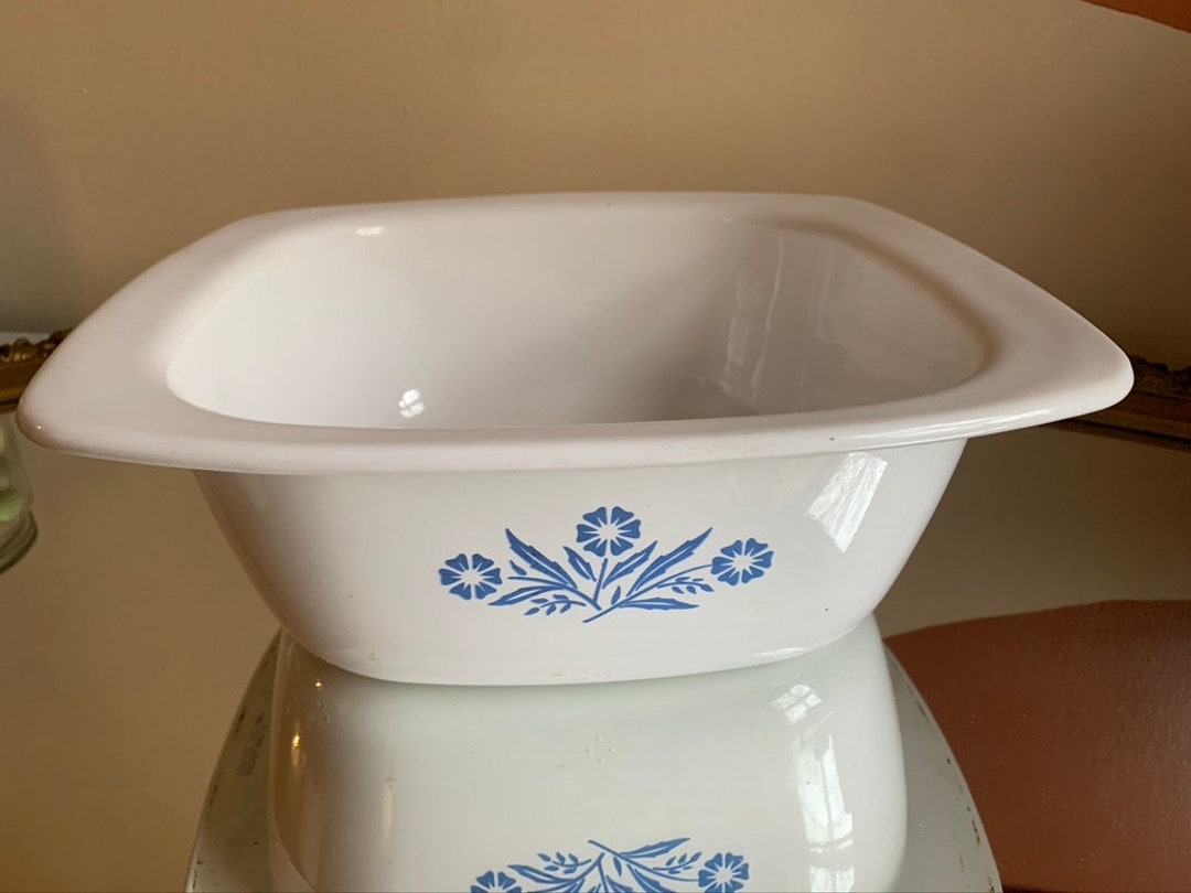 Vintage Pyrex Corningware Cornflower Blue 5 QT Dutch Oven P-34-B ...