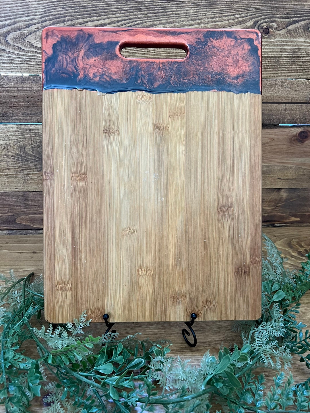 Large Copper Black Cheese Board Serving Board, Cutting Board ...