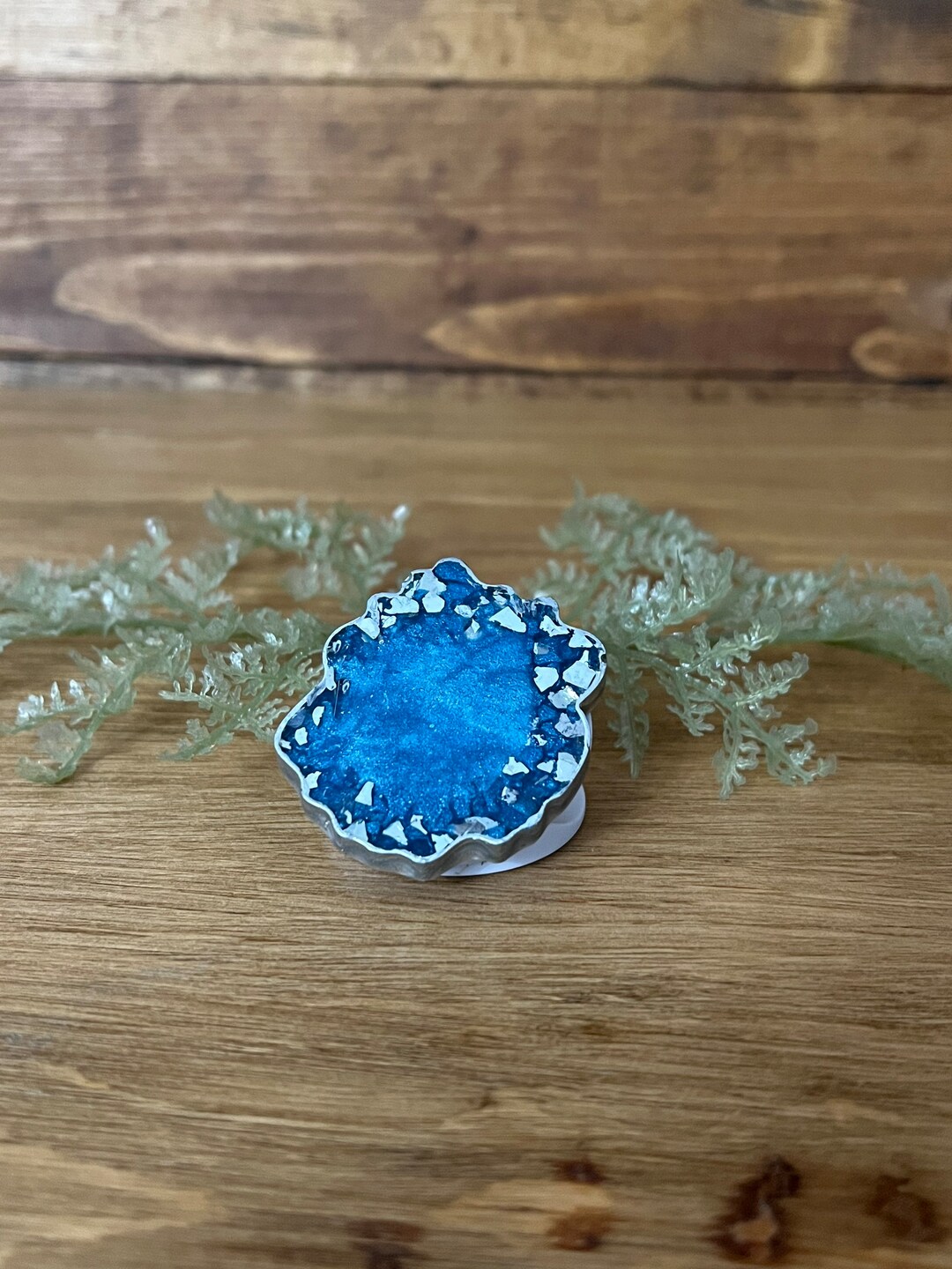 Geode Phone Grip Resin Art - Etsy