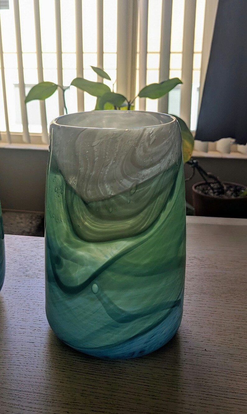 Ocean Waves Vase - Etsy