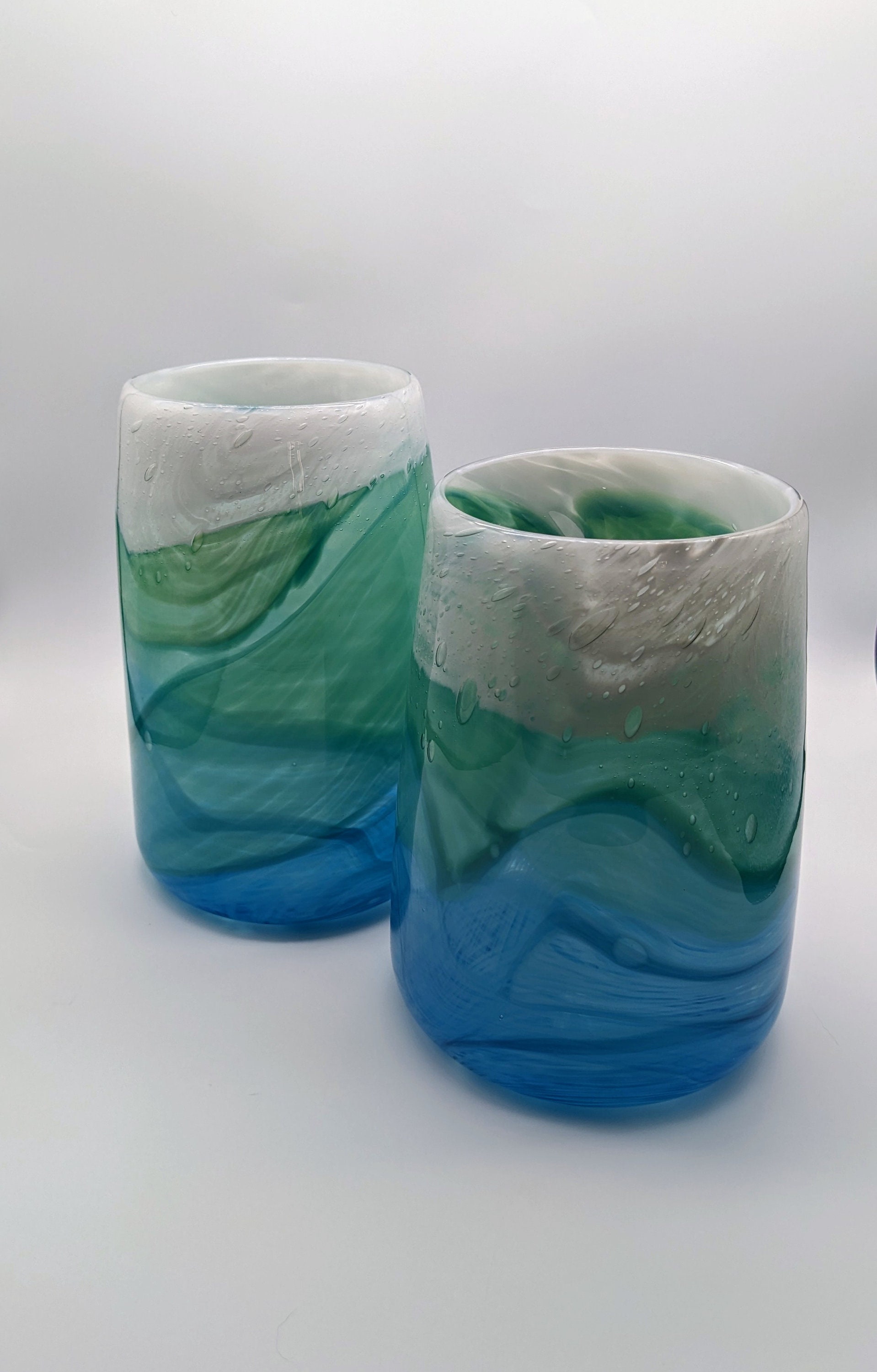 Ocean Waves Vase - Etsy