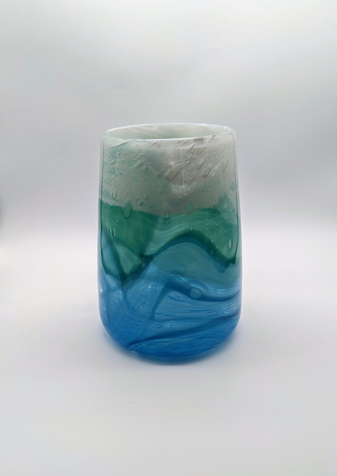Ocean Waves Vase - Etsy