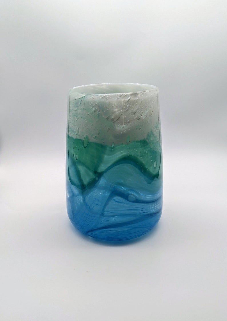 Ocean Waves Vase - Etsy