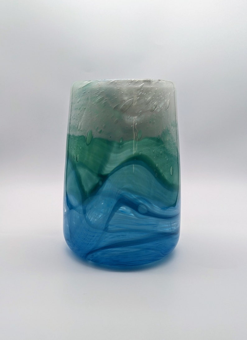 Ocean Waves Vase - Etsy