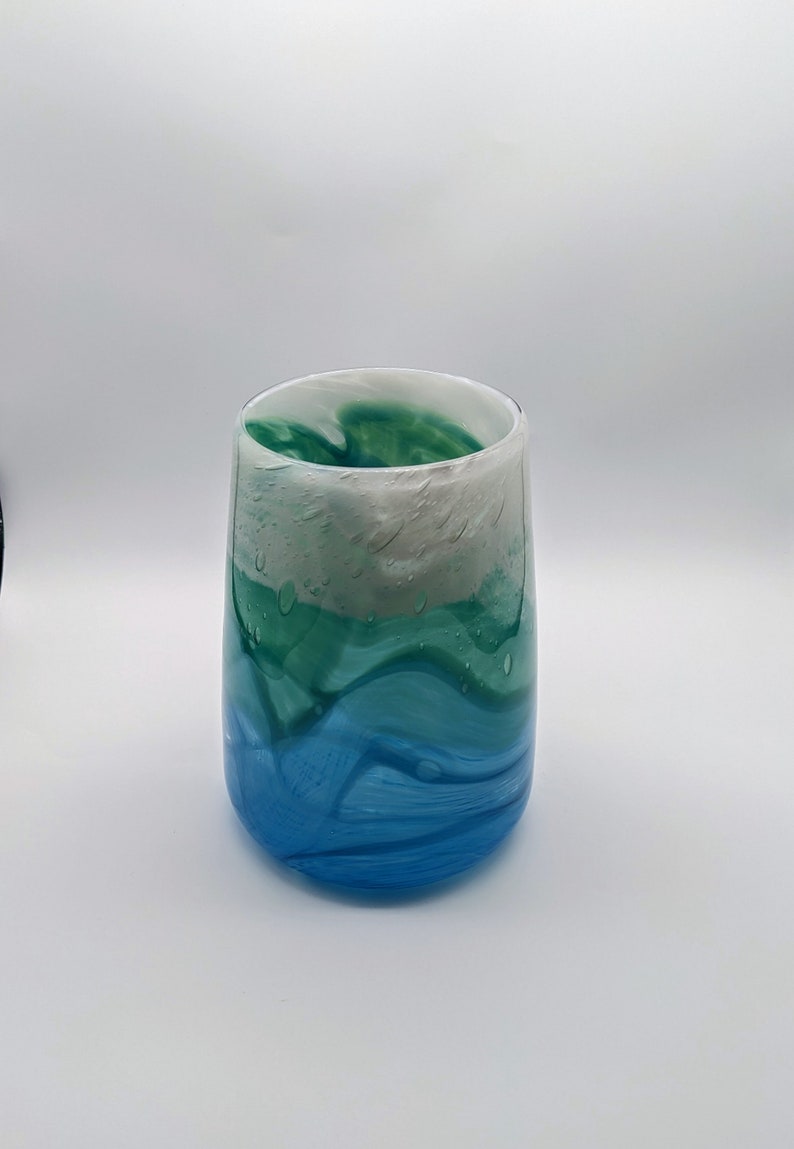 Ocean Waves Vase - Etsy