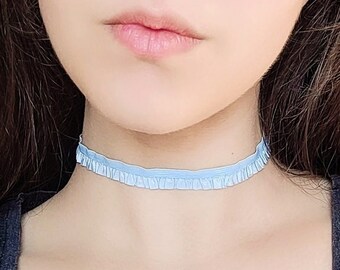 Light Blue Choker | Etsy