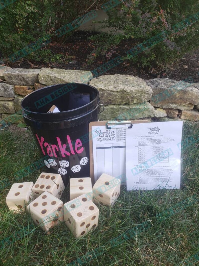 Yardzee and Yarkle Instructions (PDF) - Etsy