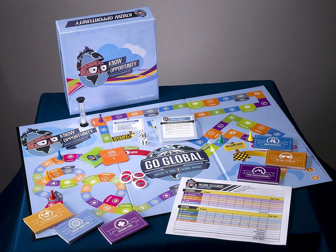 Know Opportunity Board Game // Educational // Young Entrepreneurs ...