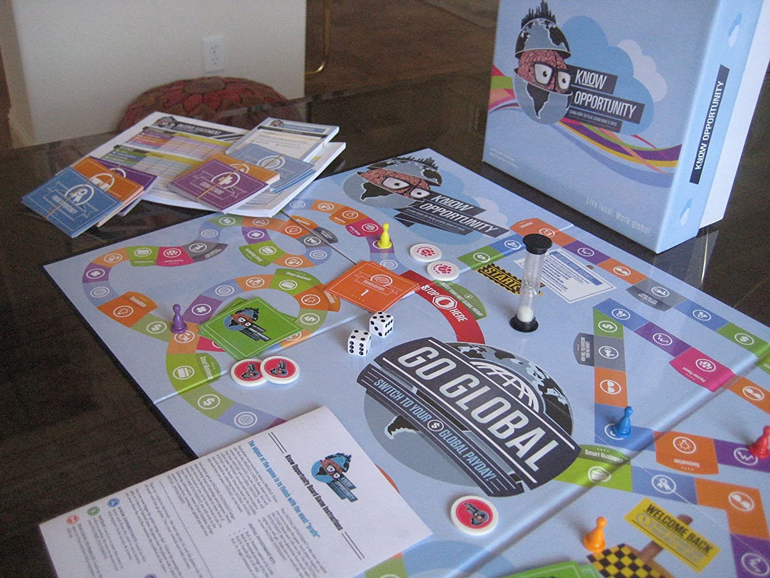 Know Opportunity Board Game // Educational // Young Entrepreneurs ...