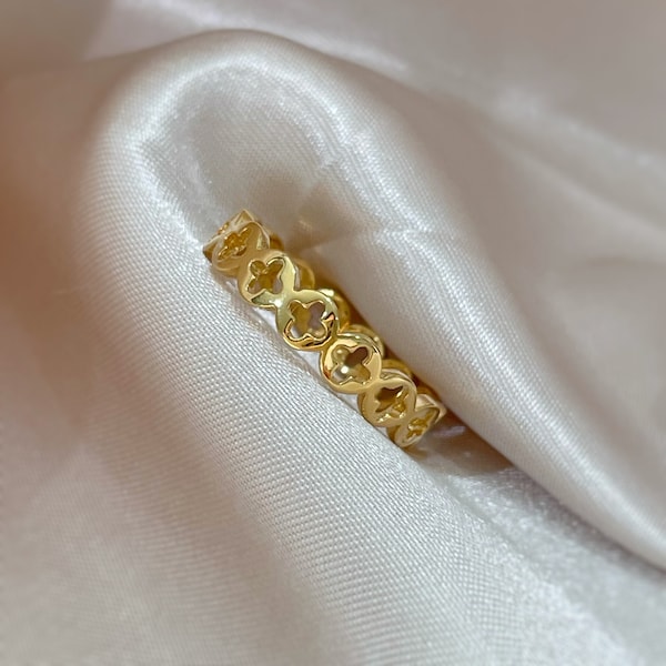 Clover Ring - Etsy