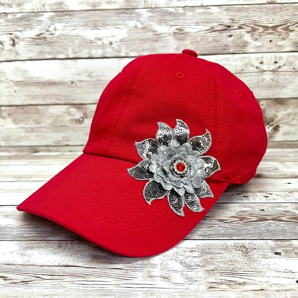 Flower Baseball Cap - Etsy