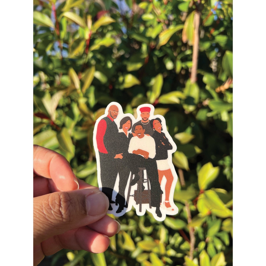 Martin Weatherproof Sticker 90's Black TV Show Lizzieanndesignco - Etsy