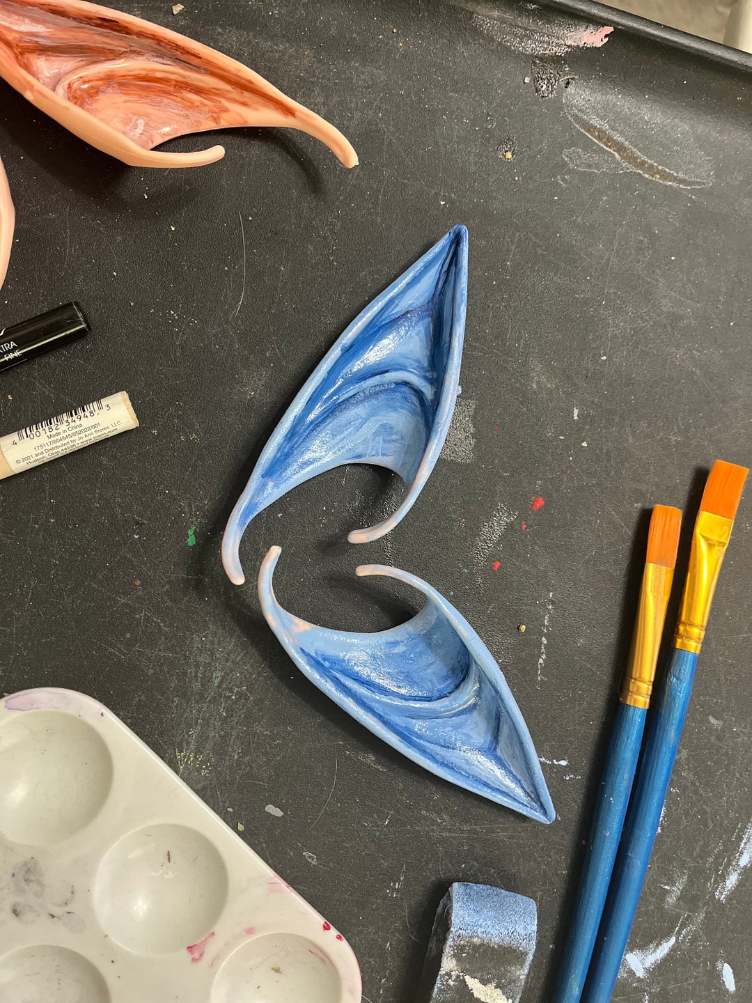 CUSTOM ELF EARS for Cosplay Painted Sealed and Safe to - Etsy