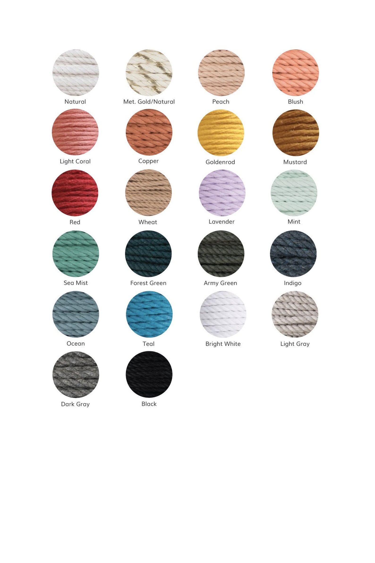 The Classic // Macramé Wall Hanging on Gold Hoop With Custom Color ...