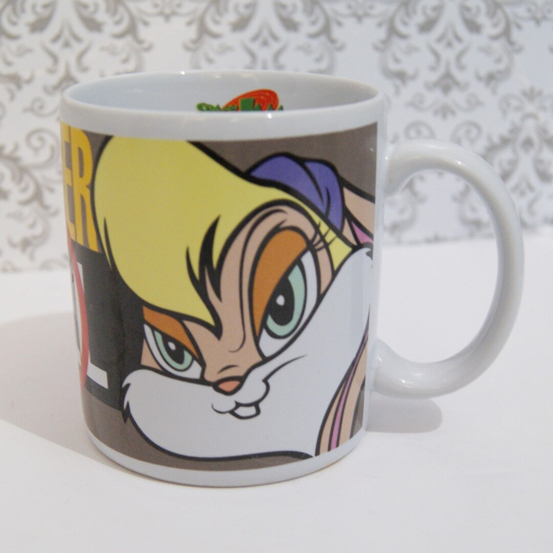 VTG Space Jam Lola & Bugs Bunny Mug 1996 don't Call - Etsy