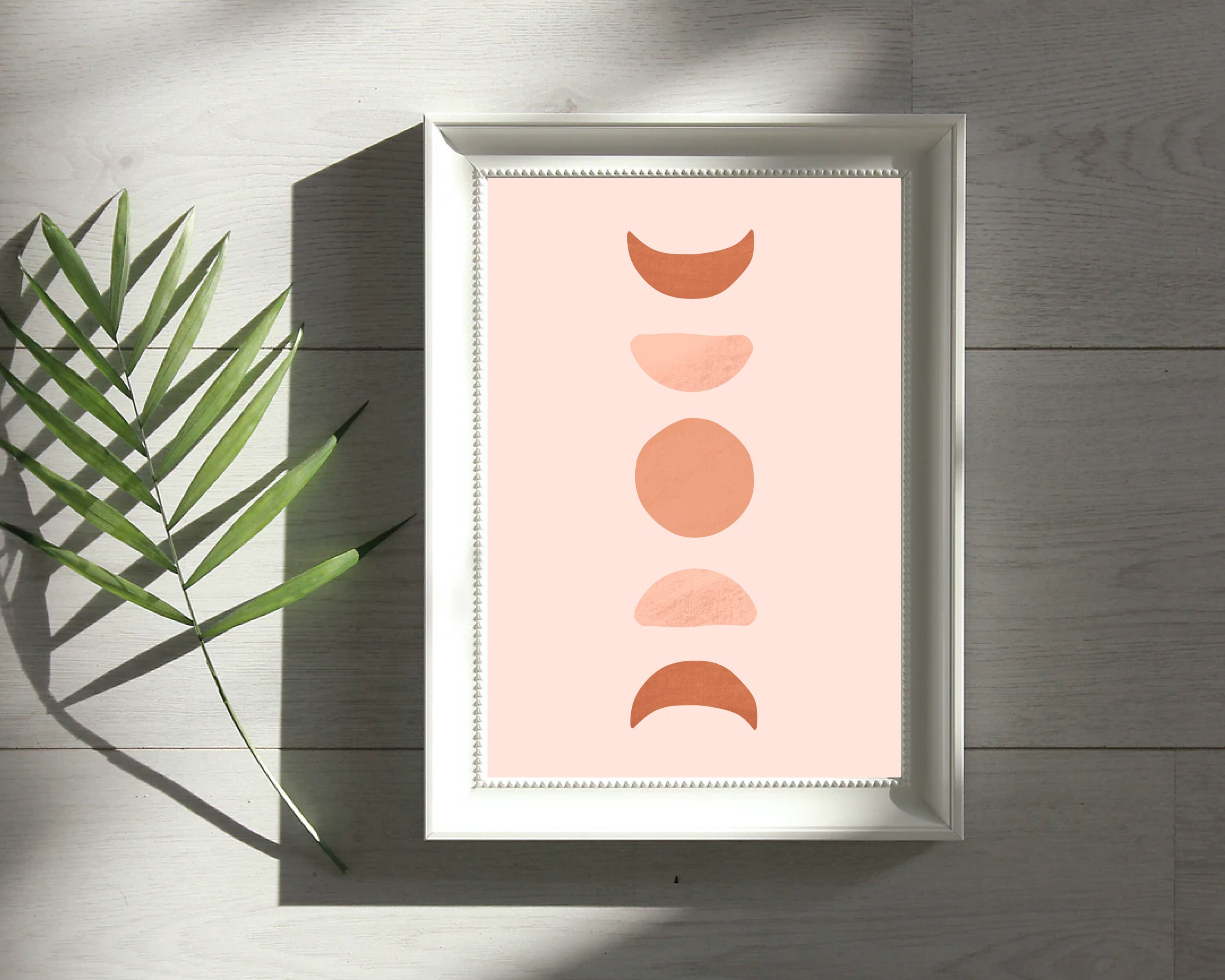 Boho Moon Print, Boho Art Prints, Boho Wall Art, Minimalist Poster, Sun ...