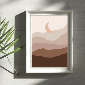 Boho Prints Set of 3 Gallery Wall Set Neutral Wall Art - Etsy