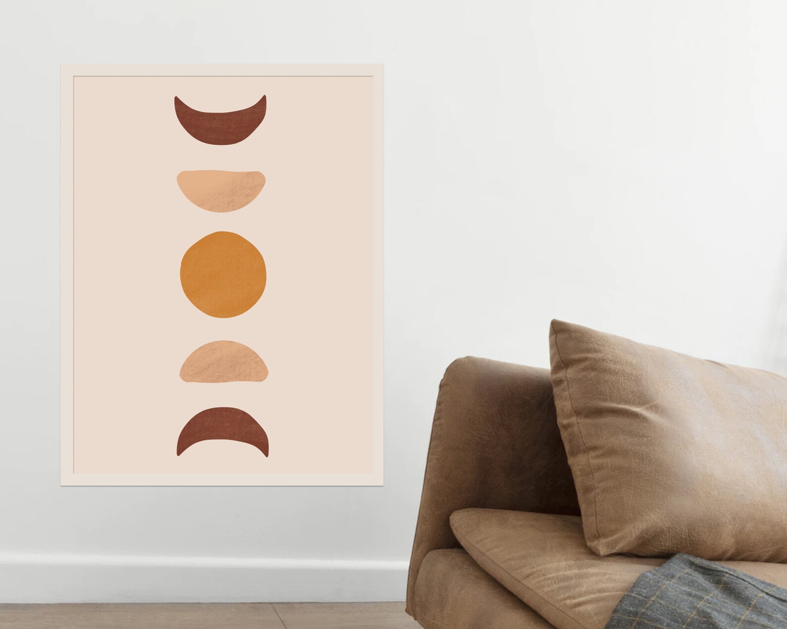 Boho Art Moon Print Boho Art Prints Boho Wall Art - Etsy