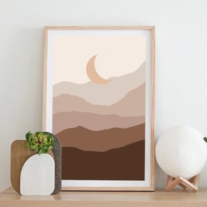 Boho Prints Set of 3 Gallery Wall Set Neutral Wall Art - Etsy