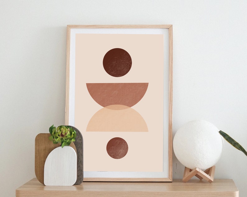Boho Print Set of 3 Boho Art Prints Set Minimalist Poster - Etsy