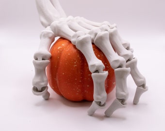 3d Printed Skeleton Hand - Etsy