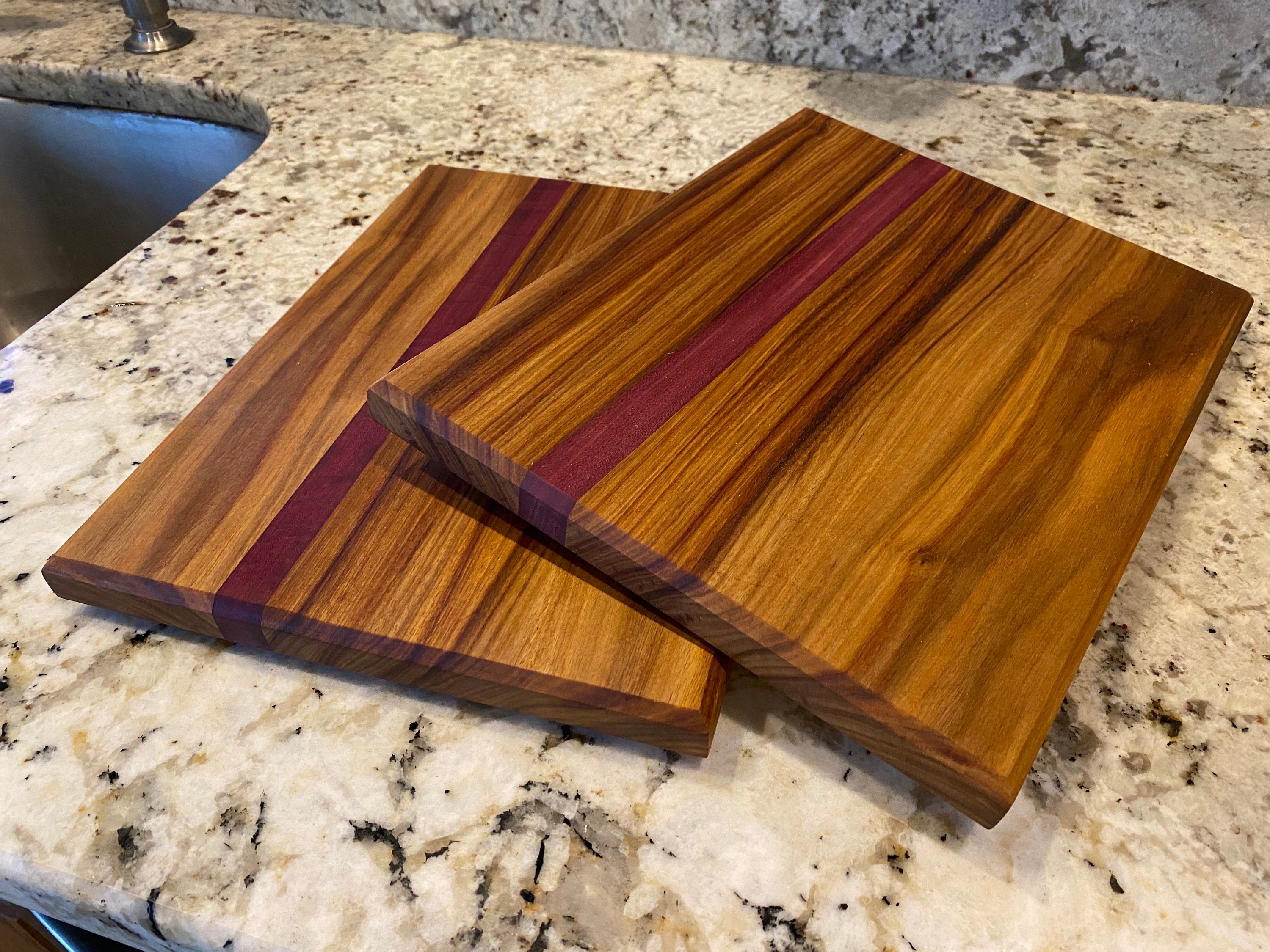Exotic Wood Cutting Board - Etsy