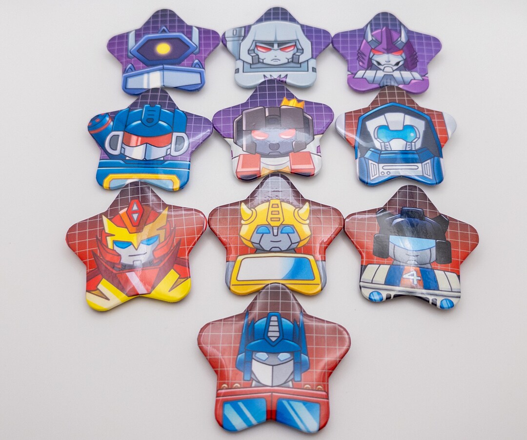 2.2 Transformers Button Pins - Etsy