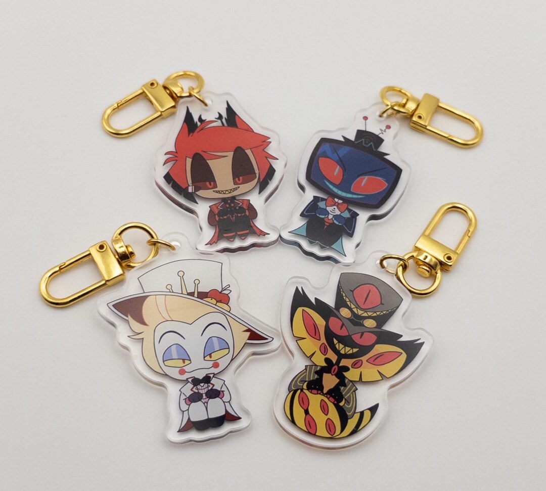Hazbin Hotel Keychain - Etsy