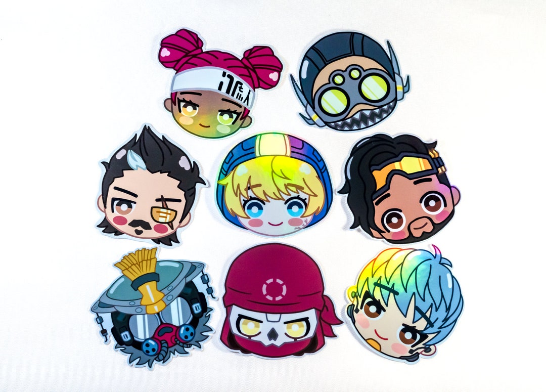 Apex Legends Holographic Stickers - Etsy