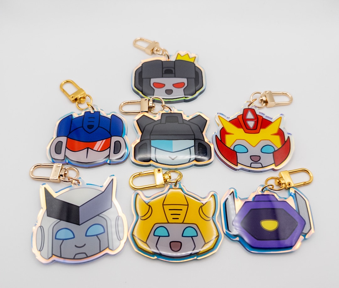 Transformers 5.5cm Holographic Keychains - Etsy