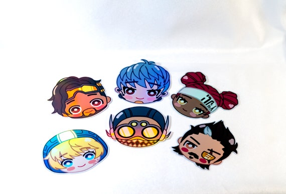 Apex Legends Holographic Stickers - Etsy